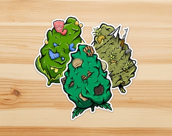 Weed Strain Stickers - Etsy