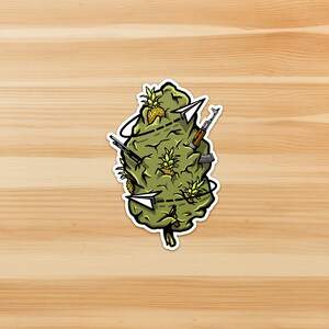 Weed Strain Stickers Legalize Marijuana Cannabis 420 Pineapple Express ...