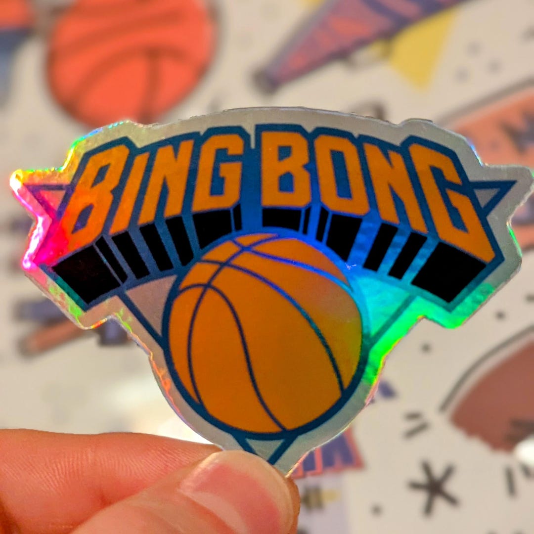 New York Knicks Bing Bong Sticker | Knicks Fans | Madison Square Garden ...