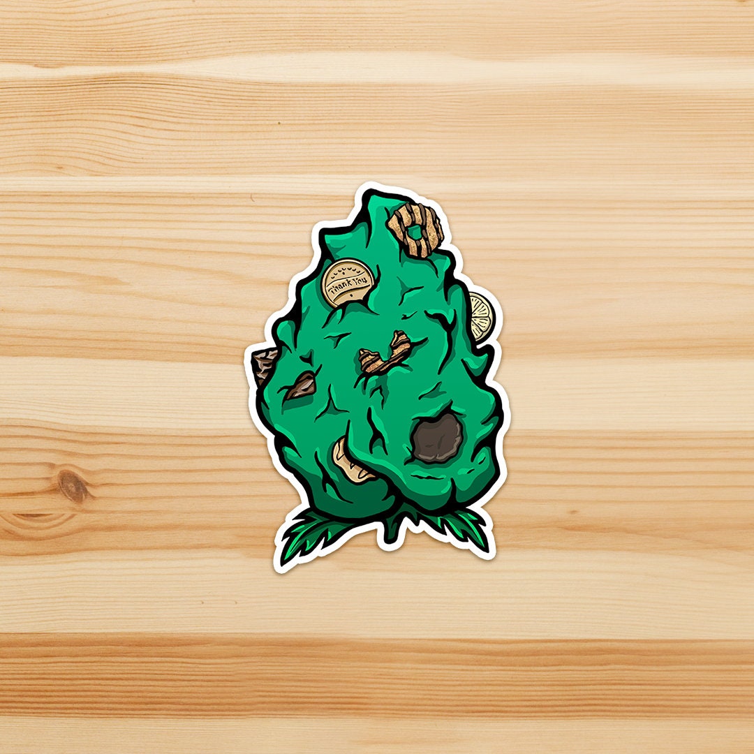 Girl Scout Cookies Marijuana Weed Sticker Marijuana | Etsy