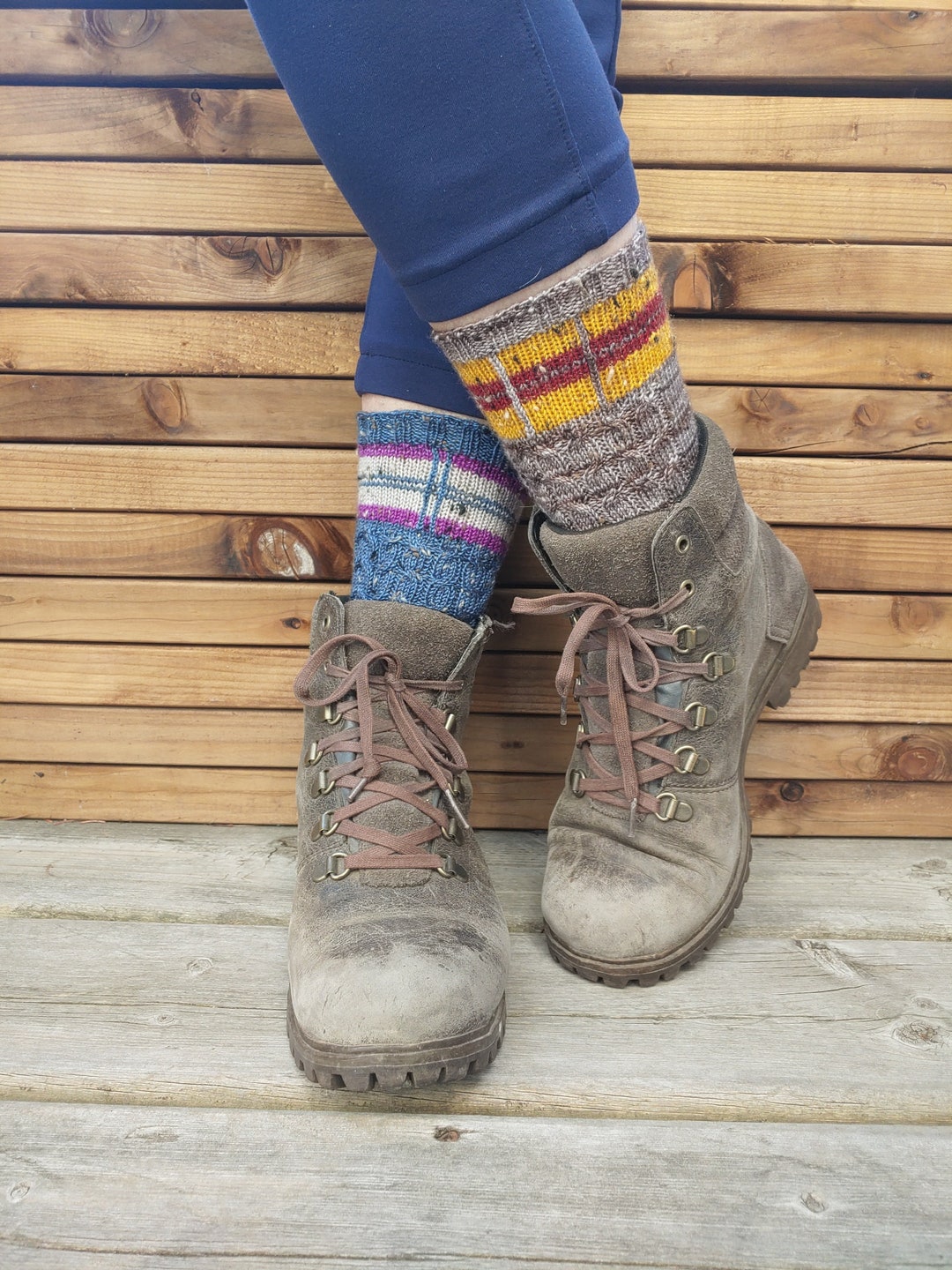 Outlander Lite Socks, Toe up Construction, Knitting Pattern - Etsy