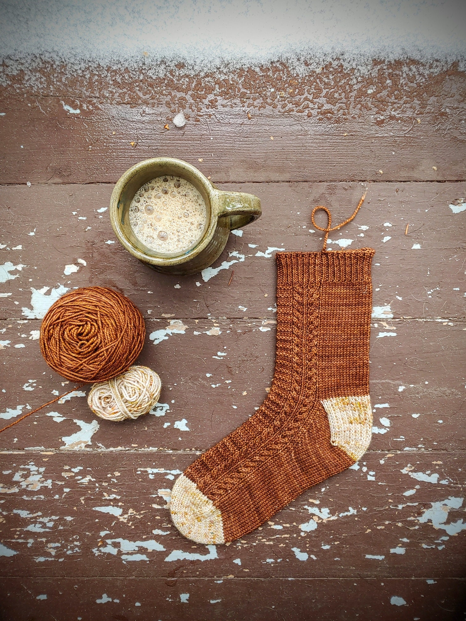Woodland Winter Sock Collection Toe up Construction Knitting - Etsy