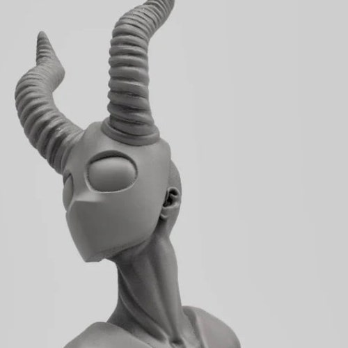 Transhuman Girl Duncan Shadow Printed Miniature Dungeons & - Etsy