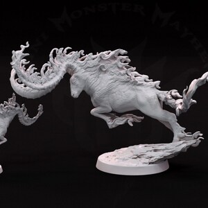 Burning Ram Mini Monster Mayhem Printed Miniature Dungeons & Dragons ...