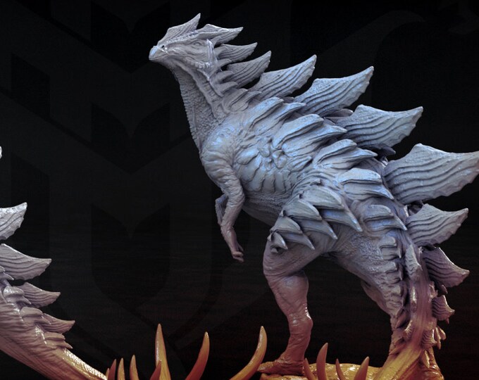 Stegosaurus - Mini Monster Mayhem Printed Miniatures | Dungeons ...