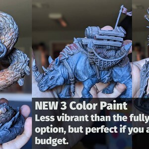Draco Hydra - Mini Monster Mayhem Printed Miniature | Dungeons ...