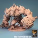 Zombie Behemoth With Hammer Lord of the Print Miniature Dungeons ...