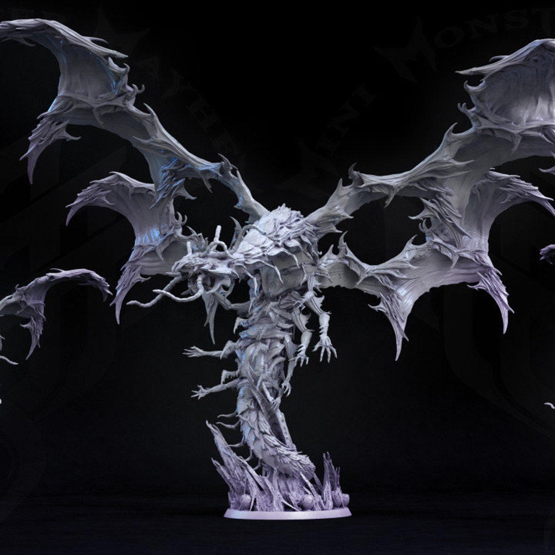Centipede Dragon - Mini Monster Mayhem Printed Miniature | Dungeons ...