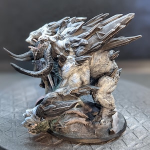 Frost Behemoth Painted Model Lord of the Print Miniature Dungeons ...
