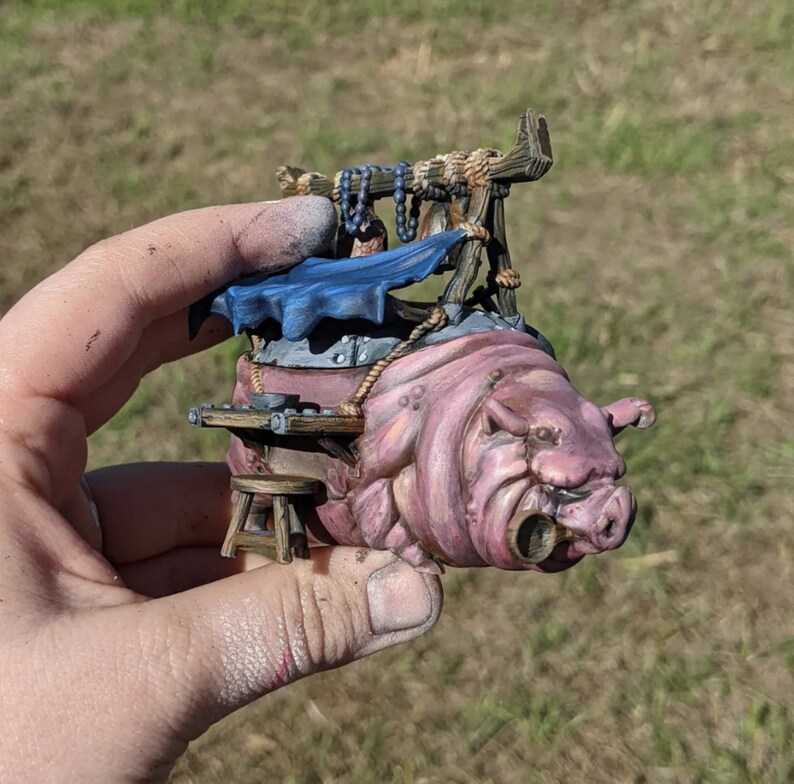 Chef's Dire Pig Cast N Play Printed Miniature Terrain | Etsy