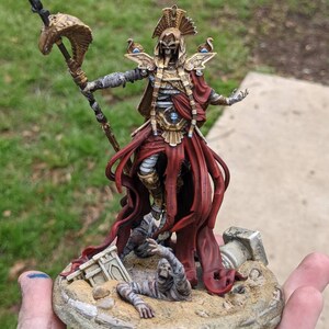 Undead Anubis, Ancient Egyptian God King - Archvillain Games Printed ...