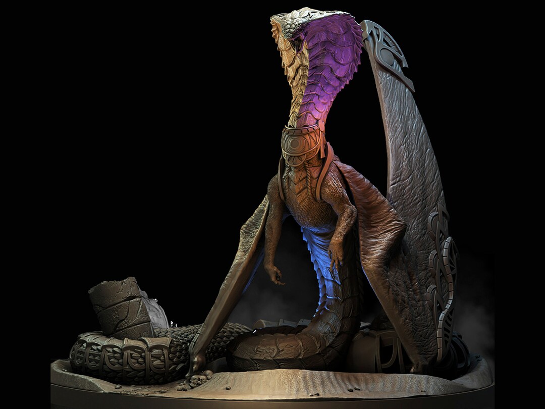 Cobra Dragon Archvillain Games Printed Miniature Dungeons - Etsy UK