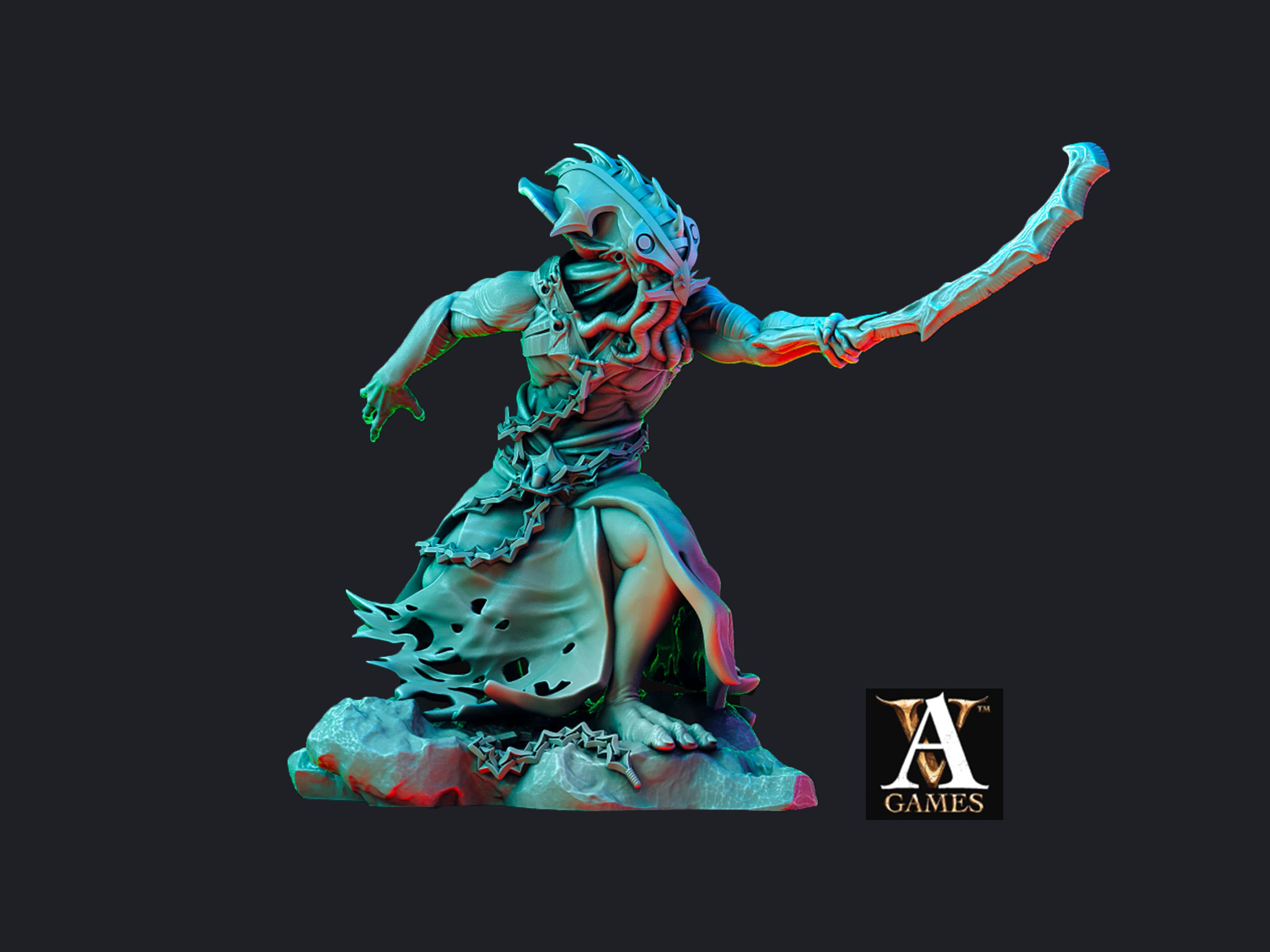 Deepspawn Archvillain Games Printed Miniature Dungeons & | Etsy