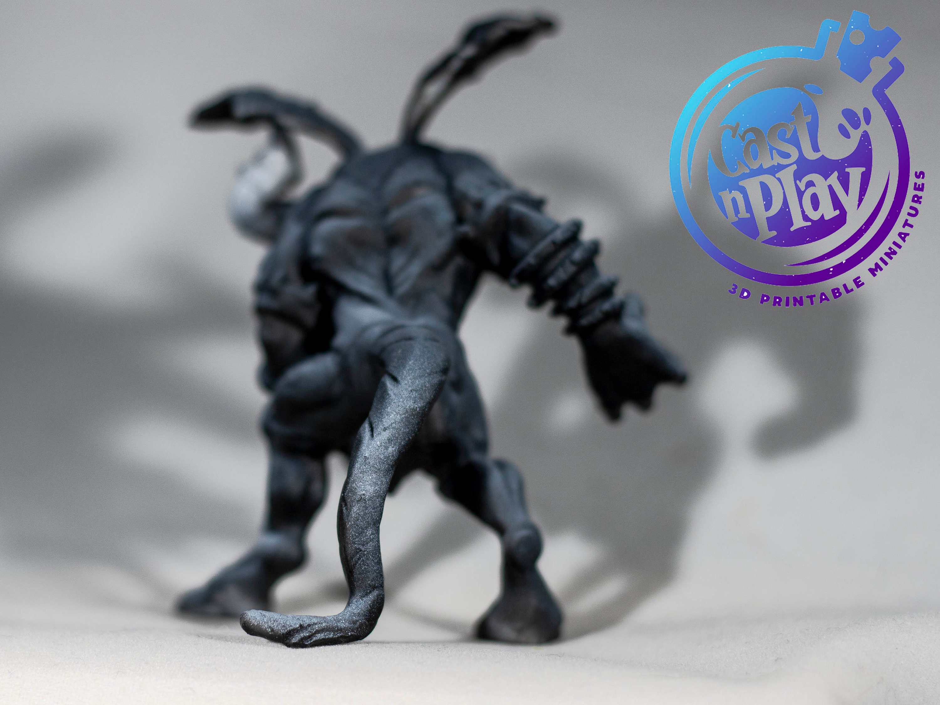 Bull Demon Cast n Play Printed Miniature Dungeons & | Etsy