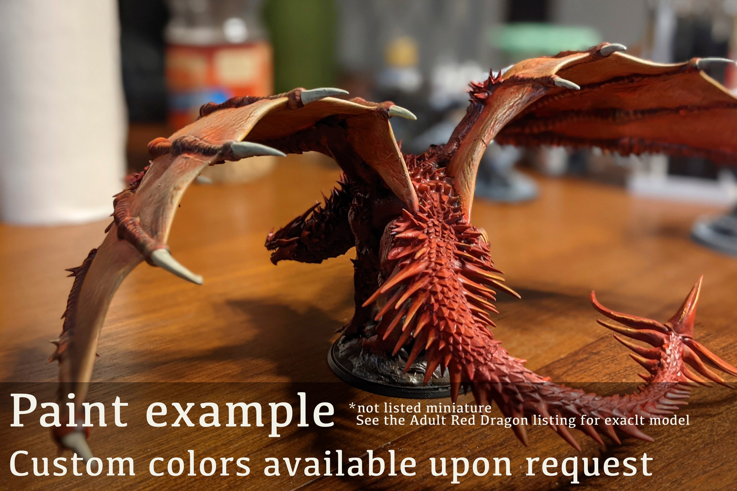 Giant Dragon Turtle Lord of the Print Miniature Dungeons & | Etsy