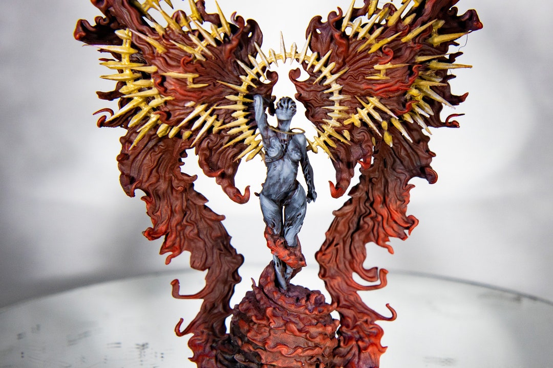 Angel, Solar Eclipsed Celestial Painted Model Mini Monster Mayhem Printed Miniature Dungeons ...