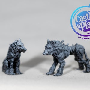 Hellhounds - Cast N Play Printed Miniatures | Dungeons & Dragons ...