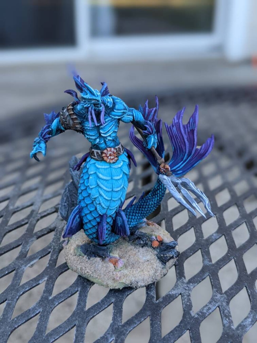 Merrow Painted Miniature Archvillain Games Printed Miniature Dungeons ...