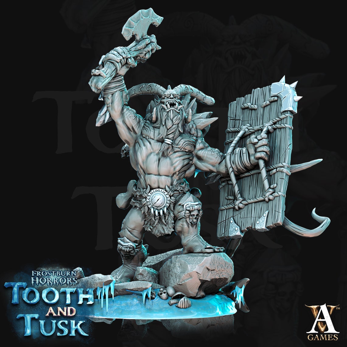 Tooth and Tusk Bundle Archvillain Games Printed Miniatures | Etsy