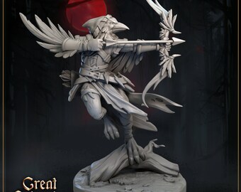 Poacher Great Grimoire Printed Miniature Dungeons & Dragons Pathfinder ...