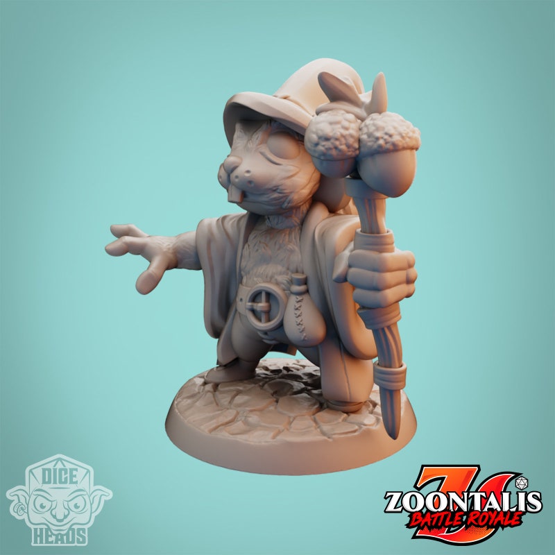 Squirrel Miniature - Etsy