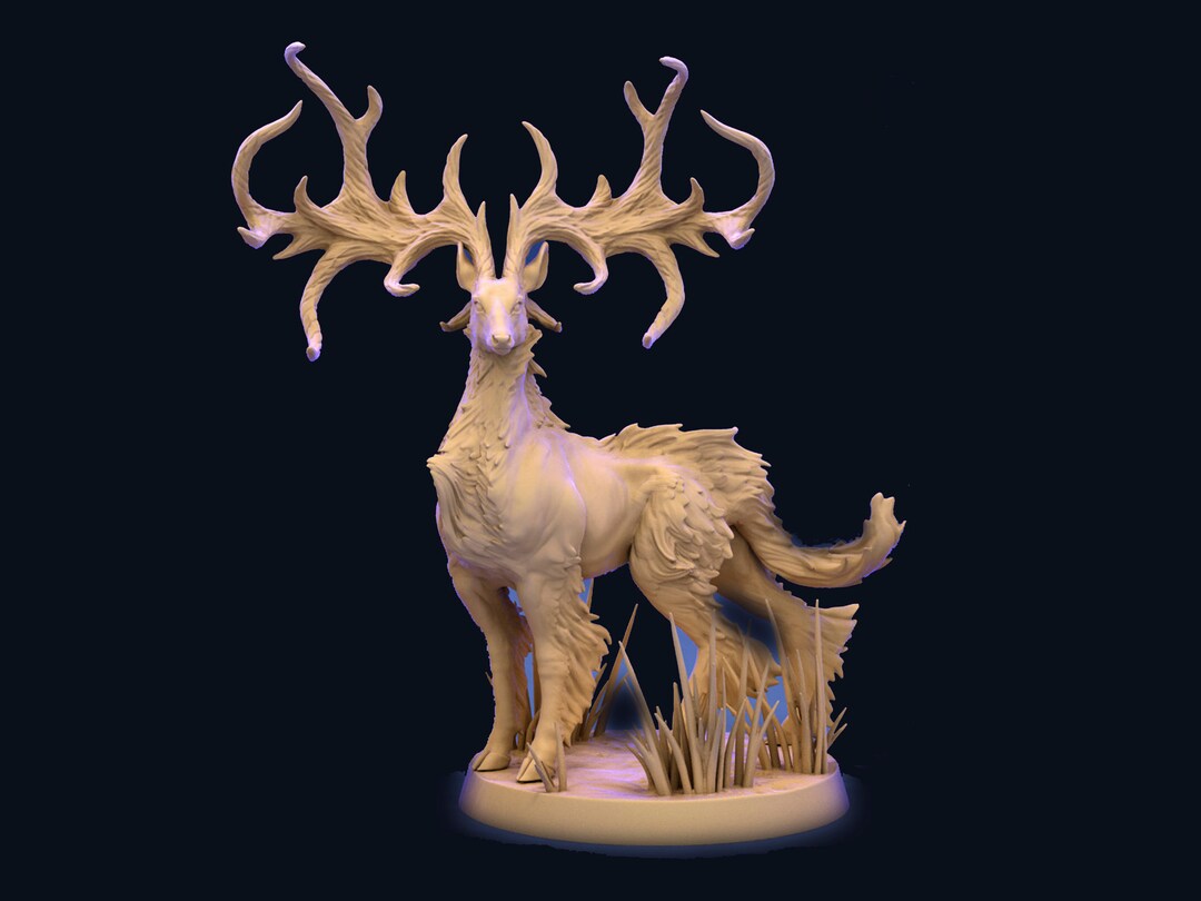 Stag - Mini Monster Mayhem Printed Miniature | Dungeons & Dragons ...