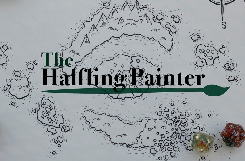 Blank Coastal Map 8.5x11 Inch Original Hand Drawn Fantasy | Etsy