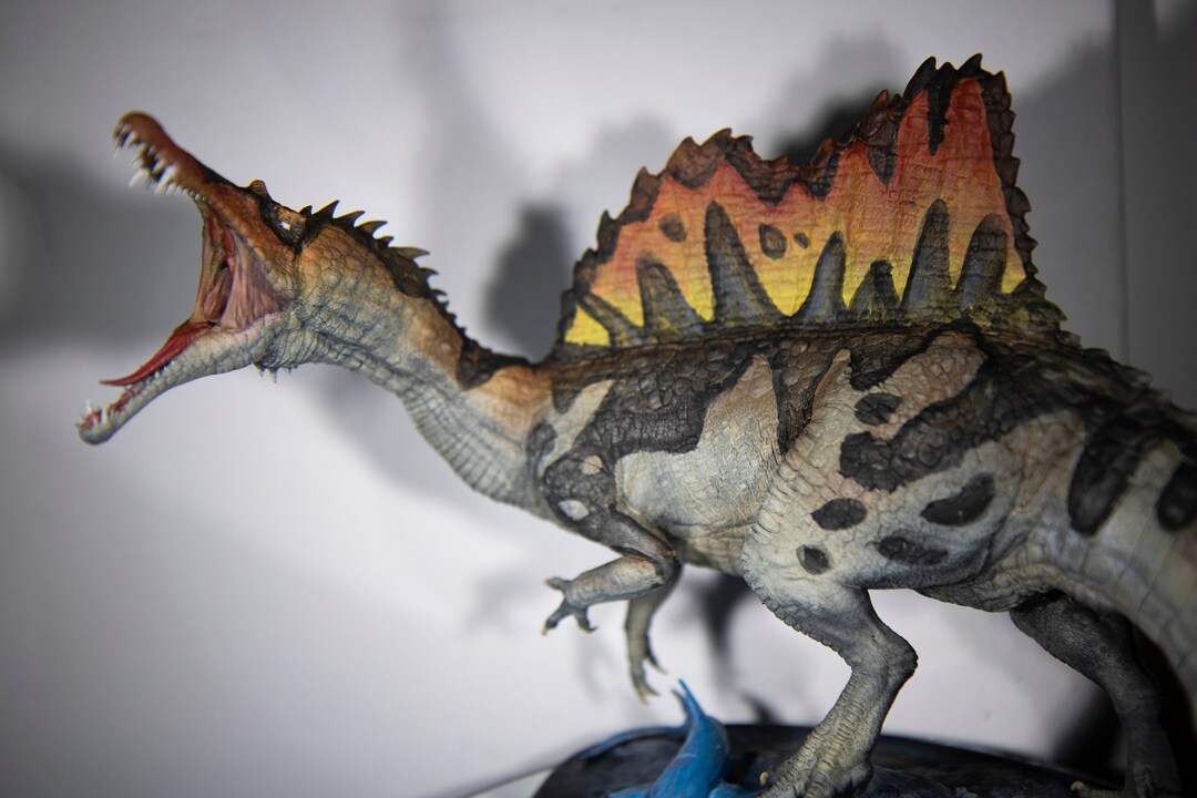 Spinosaurus Painted Model - Lord of the Print Miniature | Dungeons ...