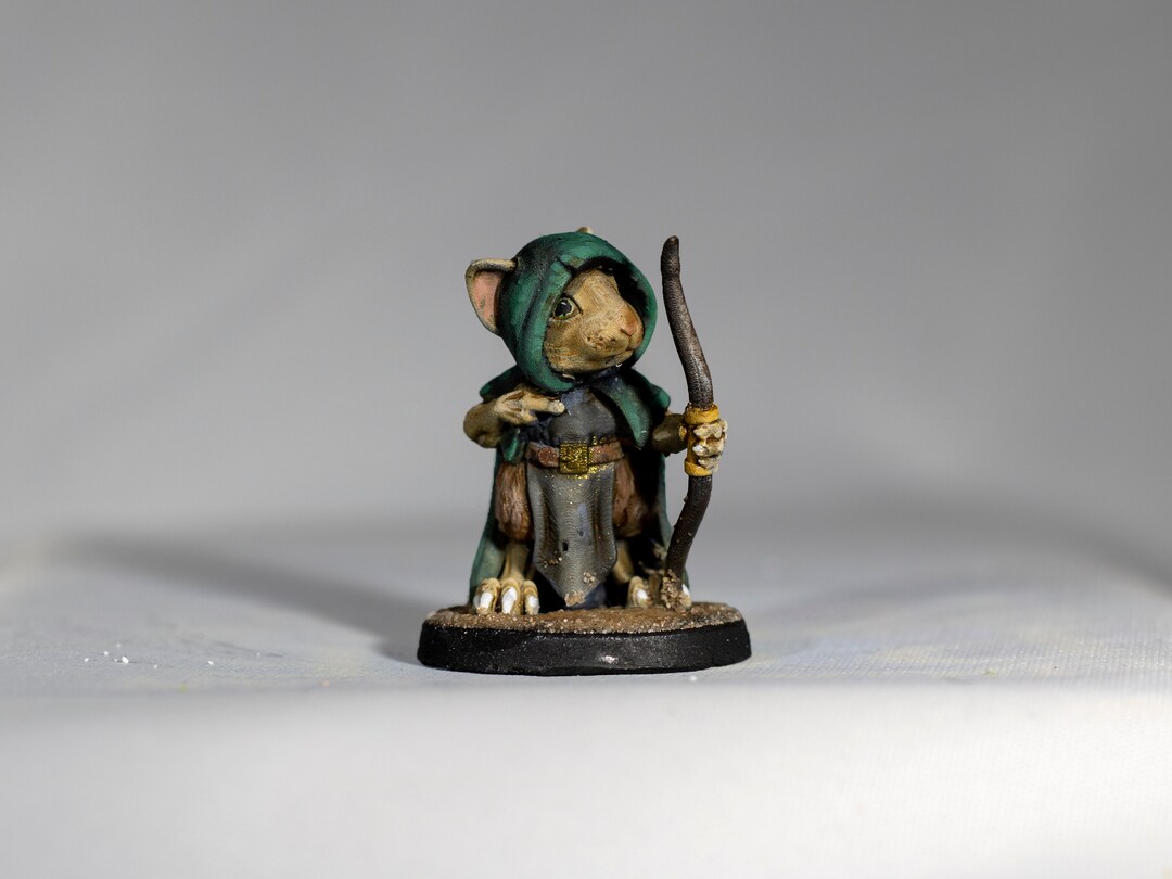 Mousling Rangers Painted Model Duncan Shadow Printed Miniature Dungeons ...