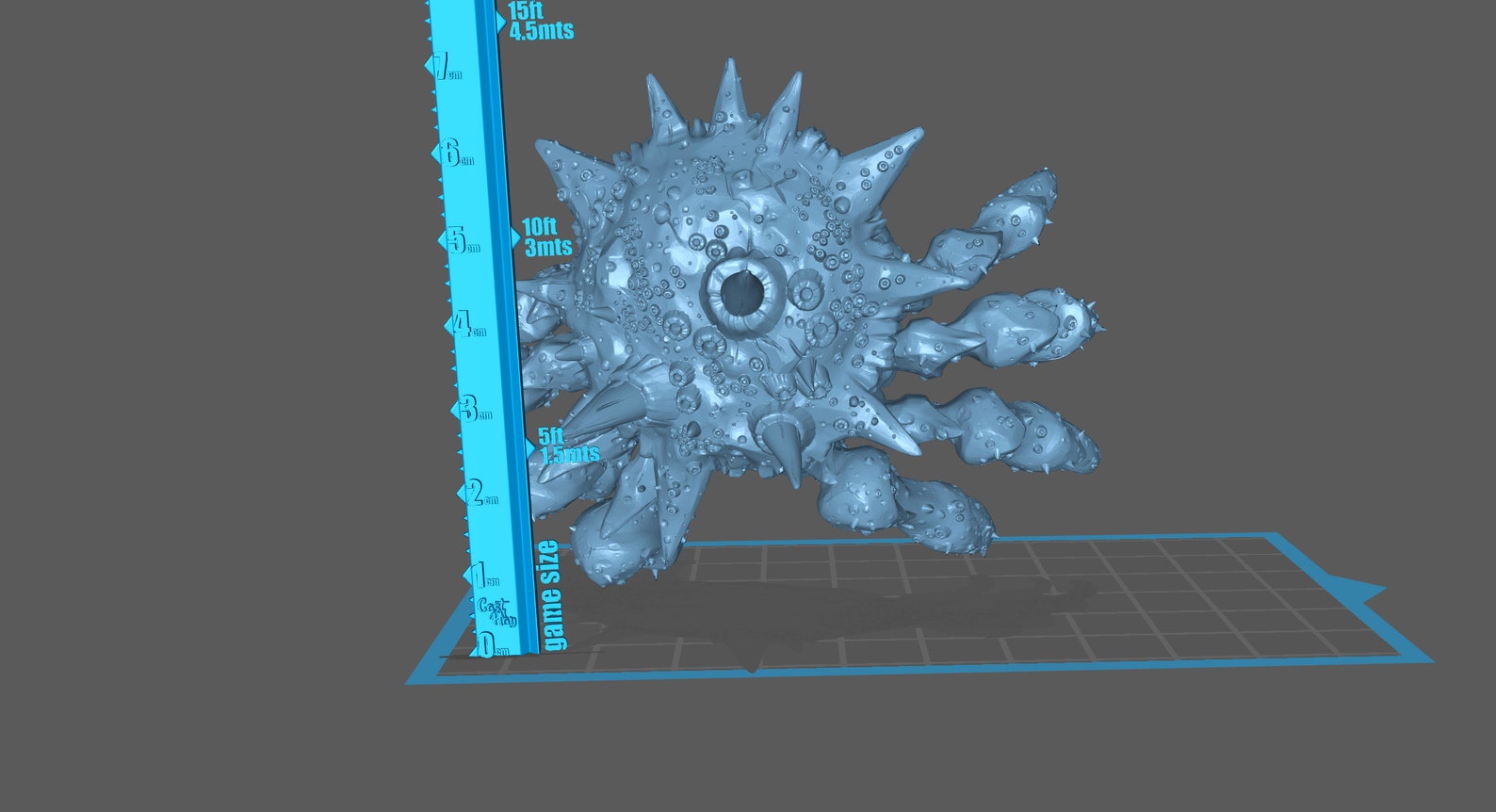 Undead Crab Beast Cast N Play Printed Miniature Dungeons & - Etsy