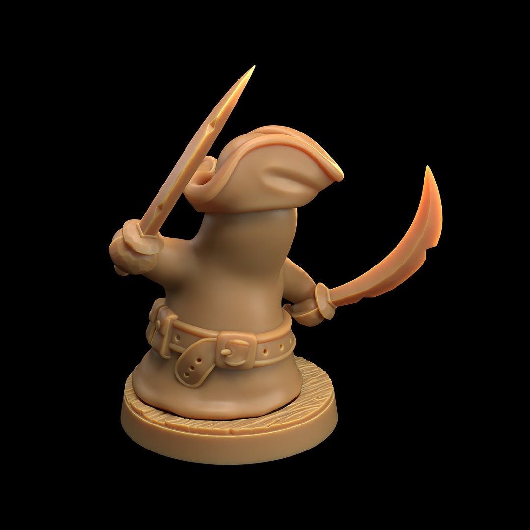 Plasmoid Pirate - the Dragon Trapper's Lodge Printed Miniature ...