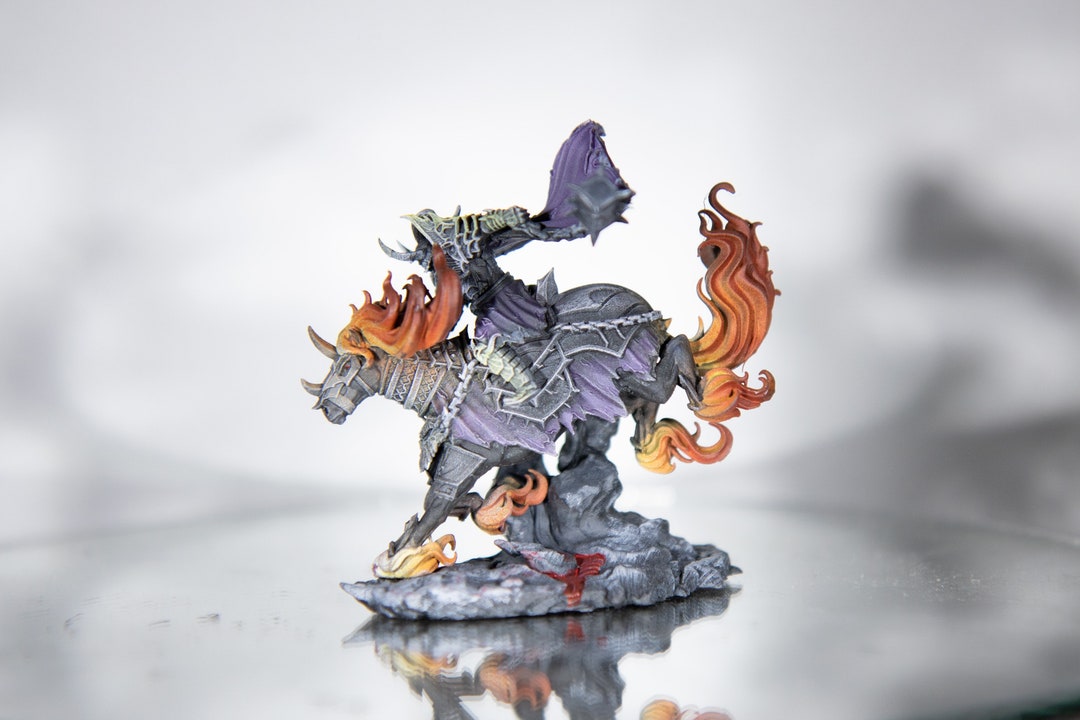 Hell Knight Painted Model Archvillain Games Printed Miniature Dungeons ...