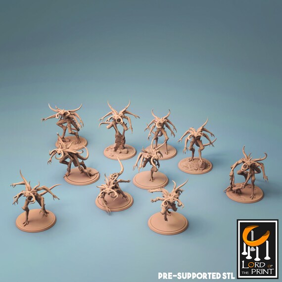 Tormentor Demons Bundle Lord of the Print Miniature - Etsy