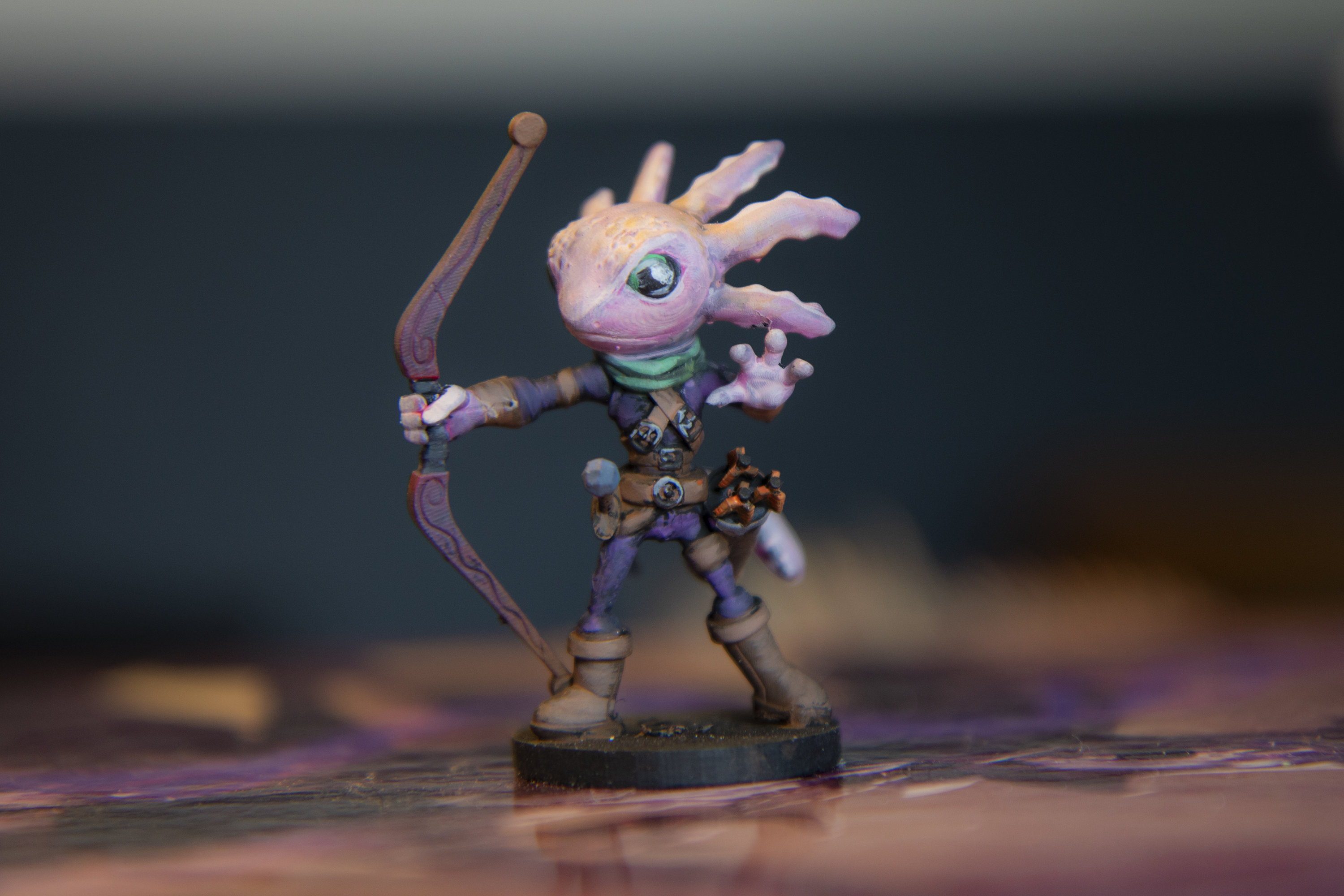 Axolotl Ranger Painted Model Dice Heads Printed Miniatures - Etsy UK