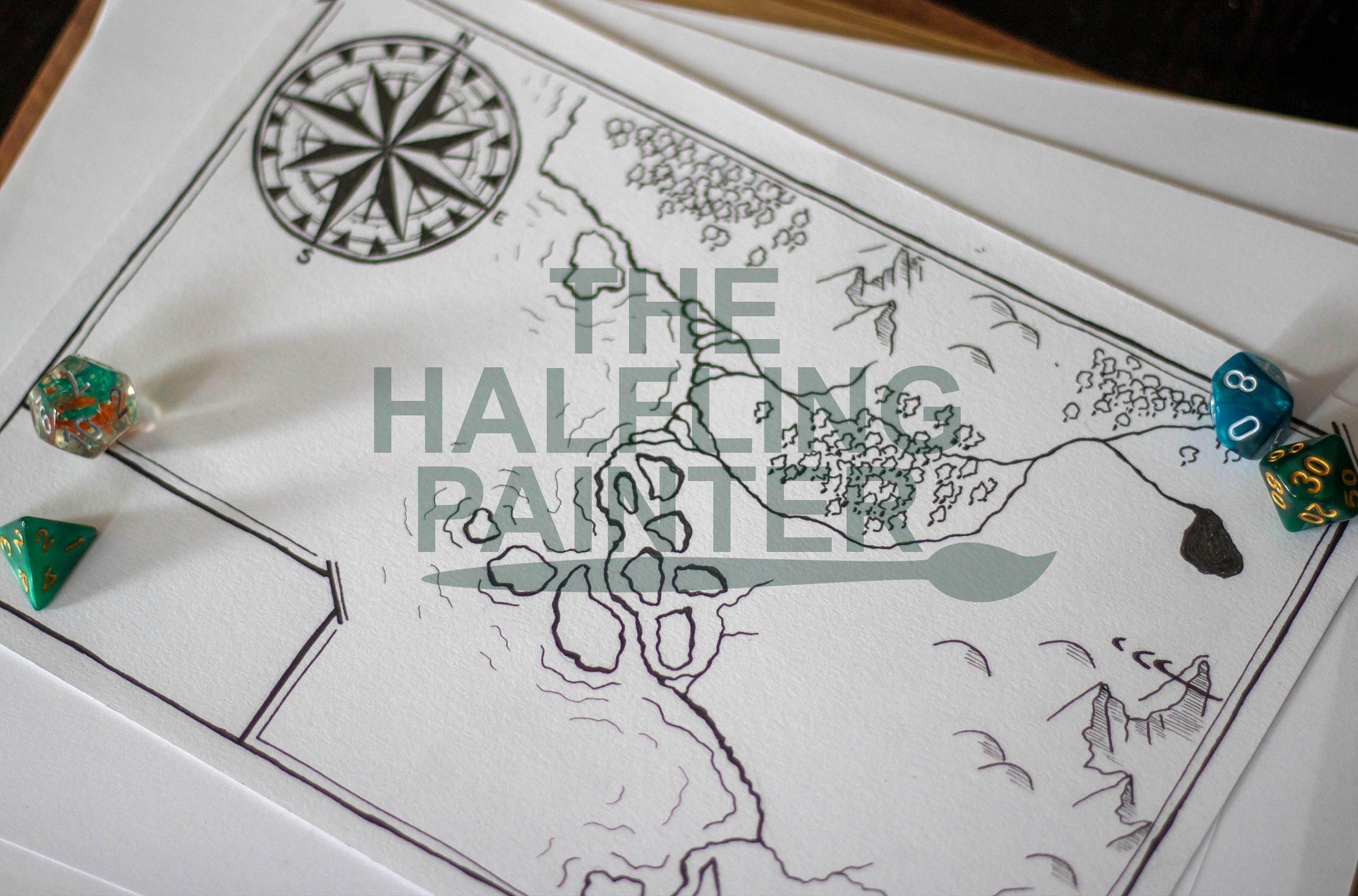 World Custom Fantasy Map 8.5x14 Inch Original Hand Drawn - Etsy
