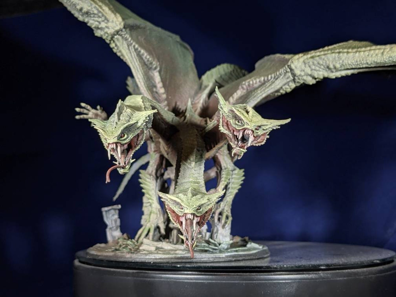 Draco Hydra Mini Monster Mayhem Printed Miniature Dungeons | Etsy