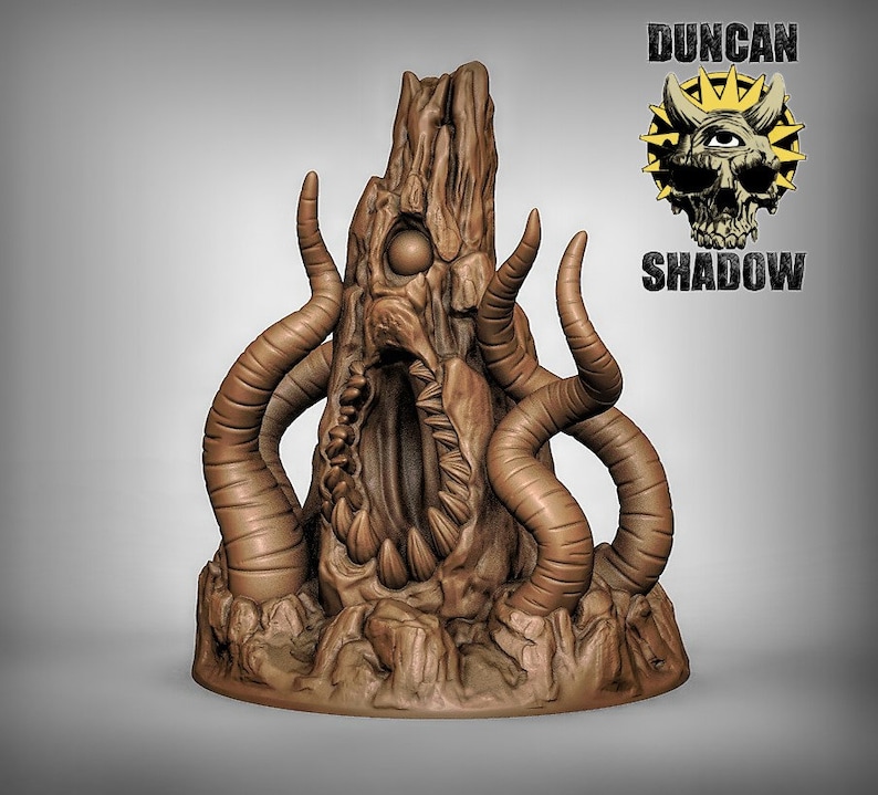 Roper Duncan Shadow Printed Miniature Dungeons & Dragons - Etsy