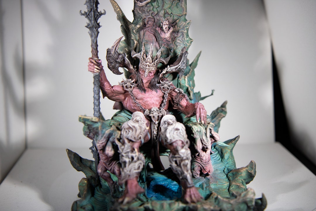 Asmodeus, Devil King Painted Model - Archvillain Games Printed ...