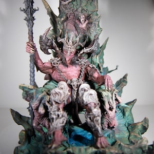 Asmodeus, Devil King Painted Model - Archvillain Games Printed ...