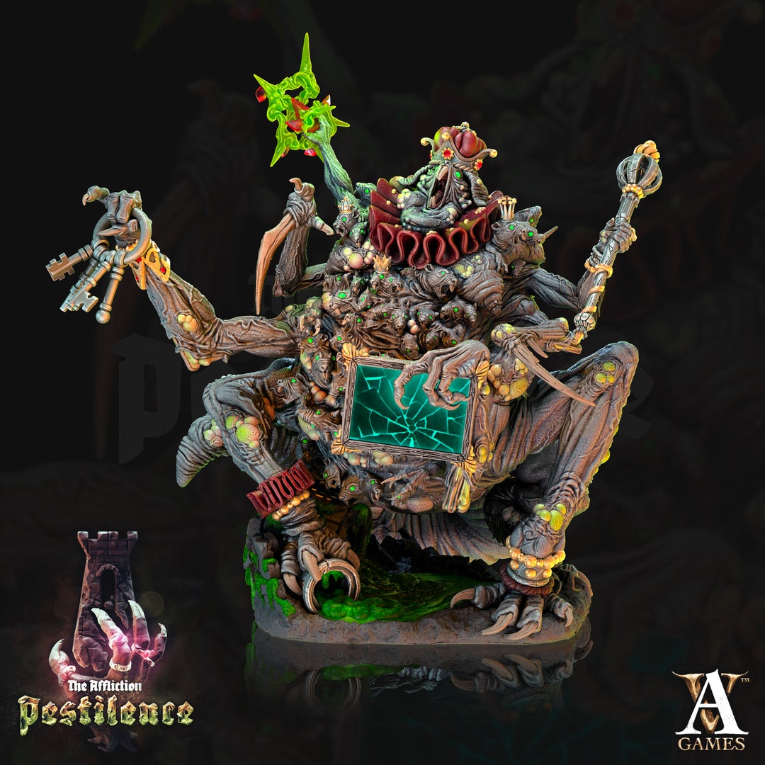 Bishop Infectus, Weaver of the Pestilent Dream - Archvillain Games ...