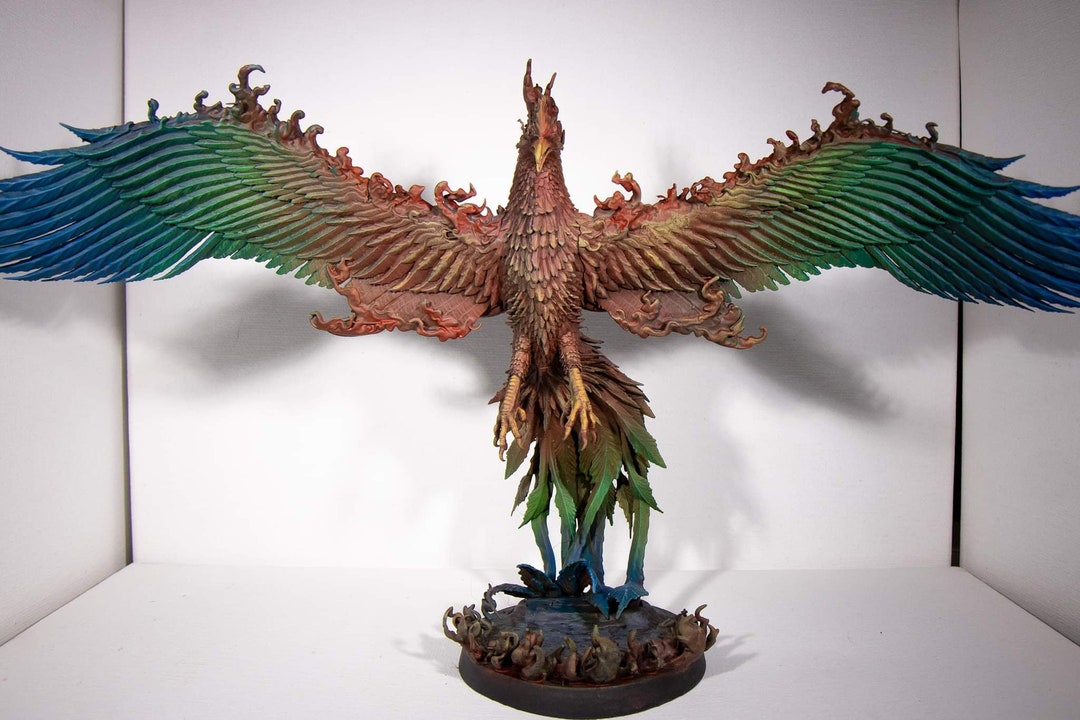 Phoenix Painted Model Mini Monster Mayhem Printed Miniature Dungeons ...