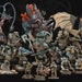 Howling Horde Bundle Archvillain Games Printed Miniatures - Etsy