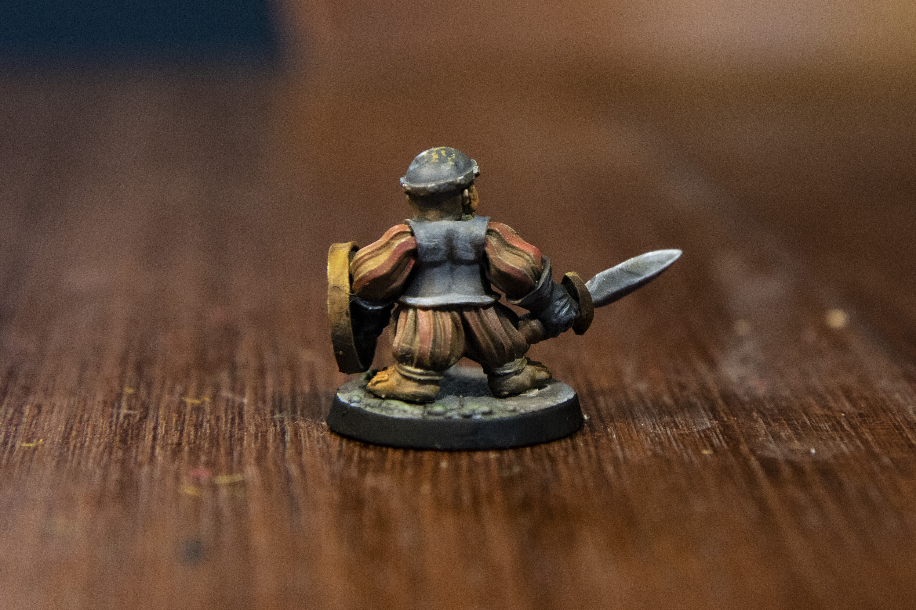 Halfling with Axe Duncan Shadow Printed Miniature / Dungeons - Etsy España