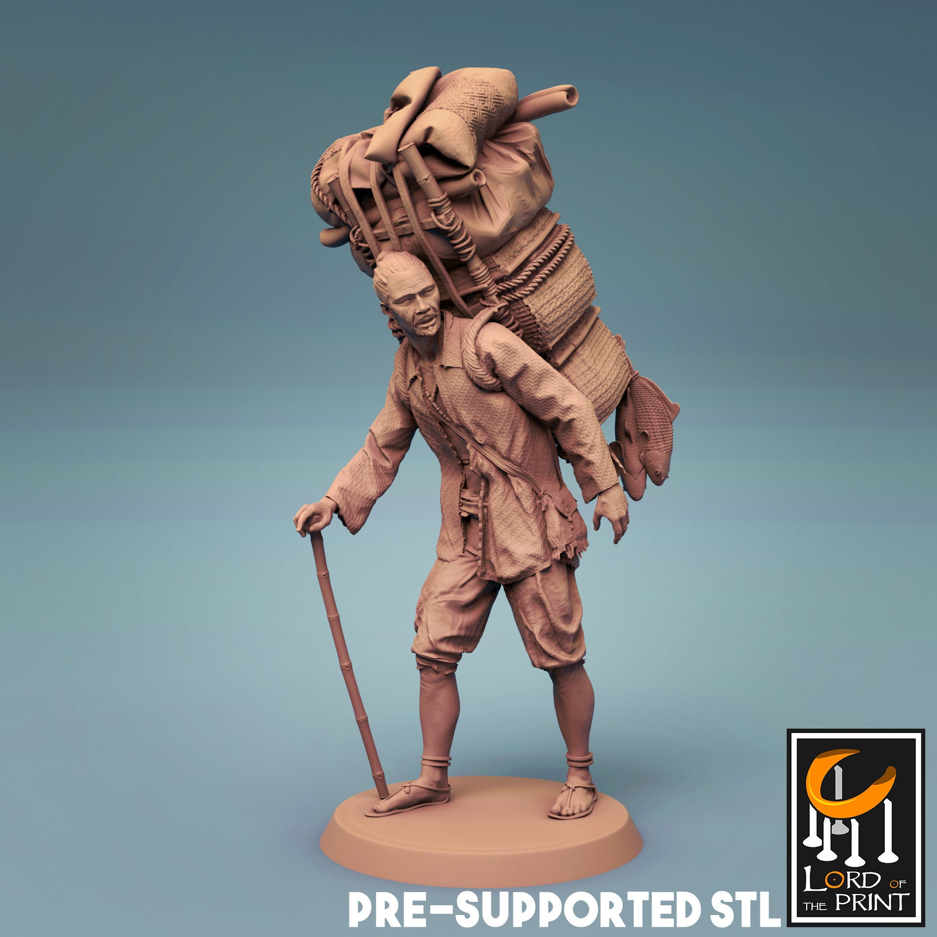 Igorot Merchant Lord of the Print Miniature Dungeons & | Etsy