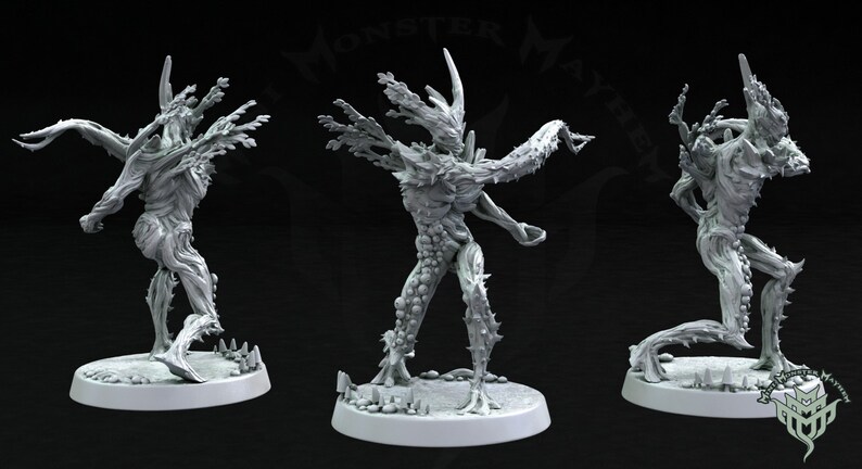 Twig Blight Bundle 5 Mini Monster Mayhem Printed Miniatures - Etsy