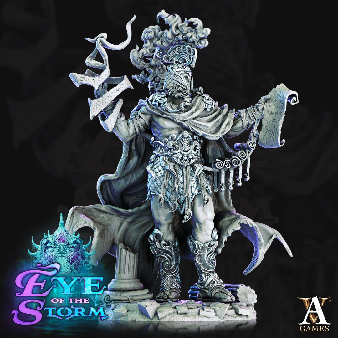 Krotos, Storm Giant Orator Archvillain Games Printed Miniature Dungeons ...