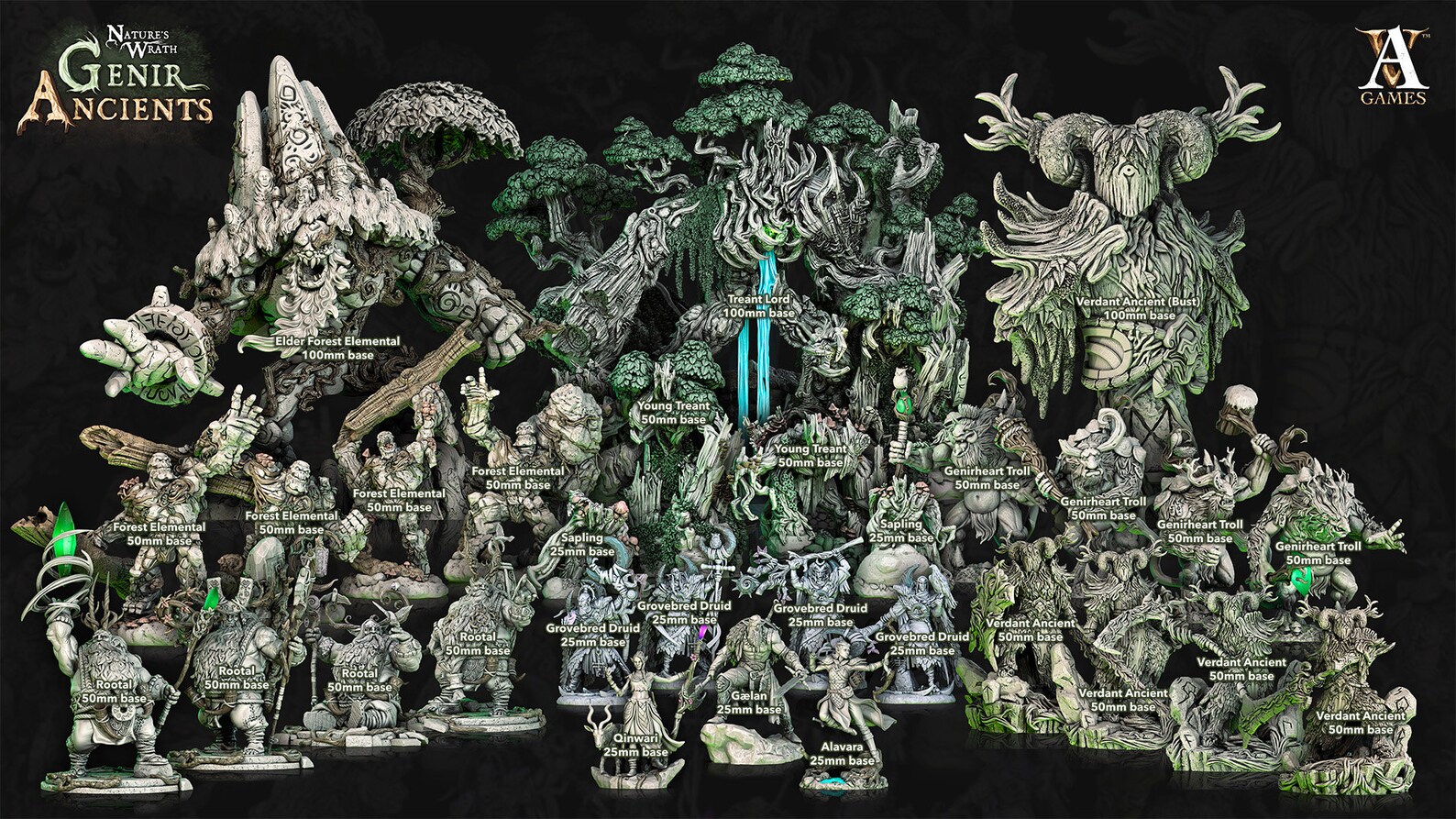 Treant Lord Painted Model Archvillain Games Printed - Etsy