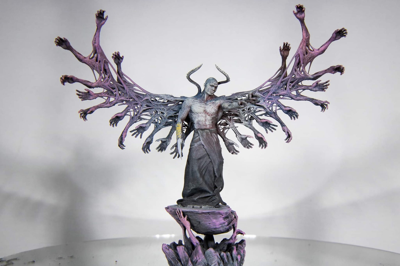 Afflicted Celestial Male Angel Painted Model Mini Monster - Etsy