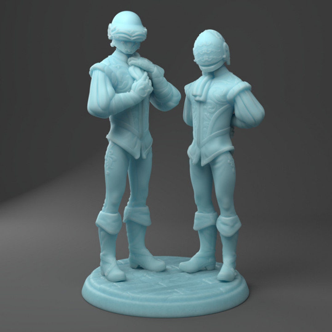 Warforged Djs Twin Goddess Minis Dungeons & Dragons Pathfinder Tabletop ...