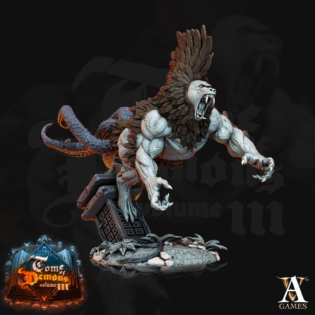 Teraton Shumba Bundle 4 Archvillain Games Printed Miniatures Dungeons ...